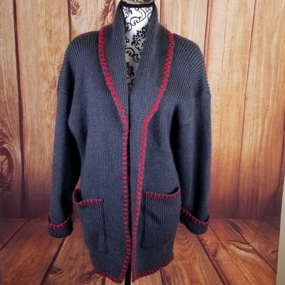 Forenza | Sweaters | Nwt Forenza Gray Open Front Heavy Cardigan Size M ...
